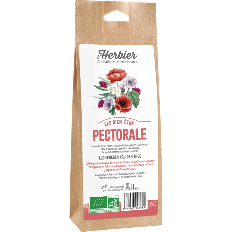 Vente de tisane pectorale bio L’Herbier